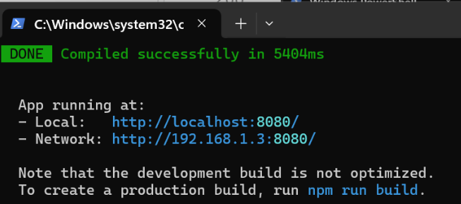 npm run serve运行项目要求在电脑上选择应用 - QIZHEN - 博客园