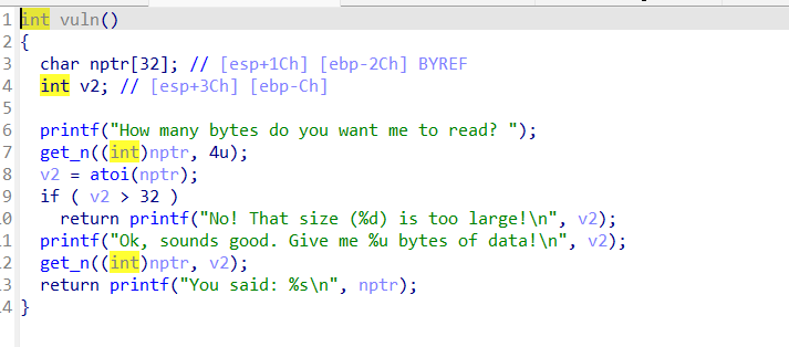 pwn2_sctf_2016（prinf libc） - fdddddd - 博客园