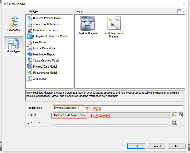 PowerDesigner导入Excel生成数据表 - 77怪怪 - 博客园