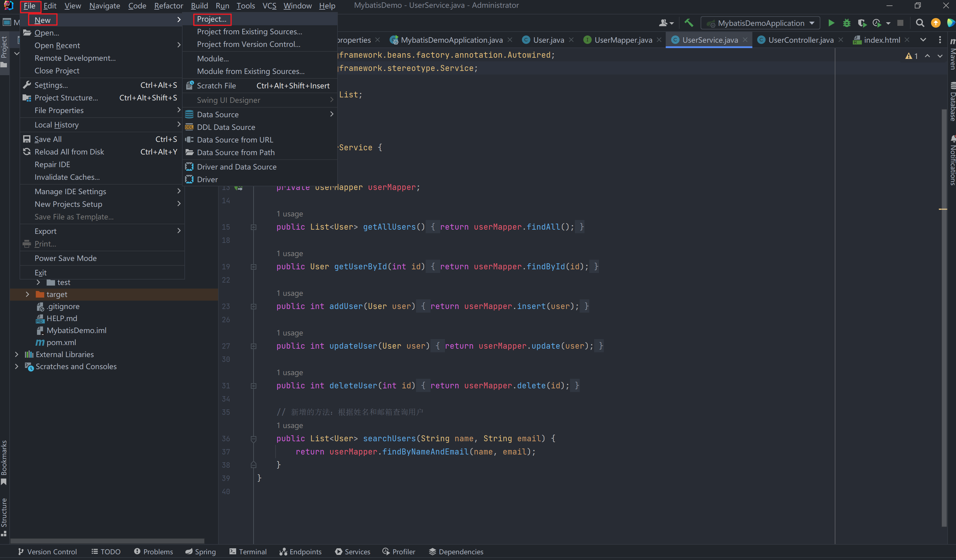 在IDEA利用Maven和SpringBoot_SSM搭建Web后端项目(CRUD简单示例) - RTower - 博客园