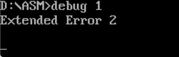 DOSBox 用 debug 的问题 - Guaninf - 博客园