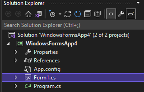 visual studio 2022 的solution explorer 快捷键打开，以及标签意思 - 阮柿子 - 博客园
