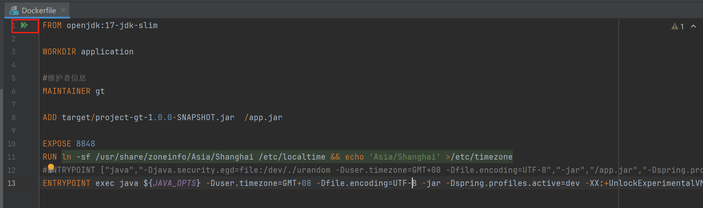 idea打包docker镜像 - GT。 - 博客园