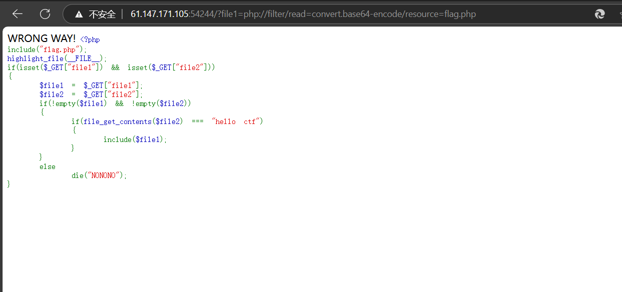 web10-fileclude (php://filter+file_get_contents函数+data://协议) - sun010 - 博客园