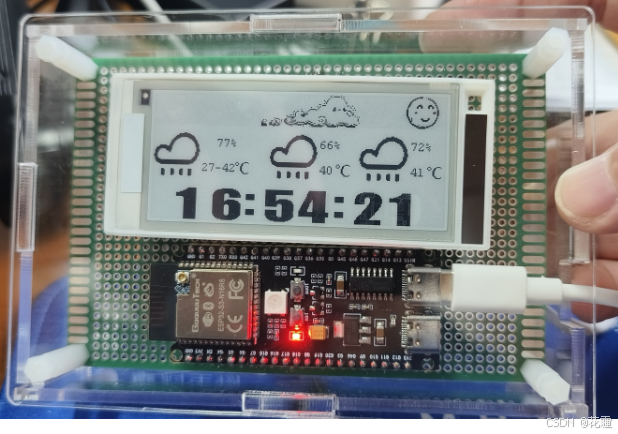EPD-Station：基于电子墨水屏的迷你气象站 - 花霾 - 博客园