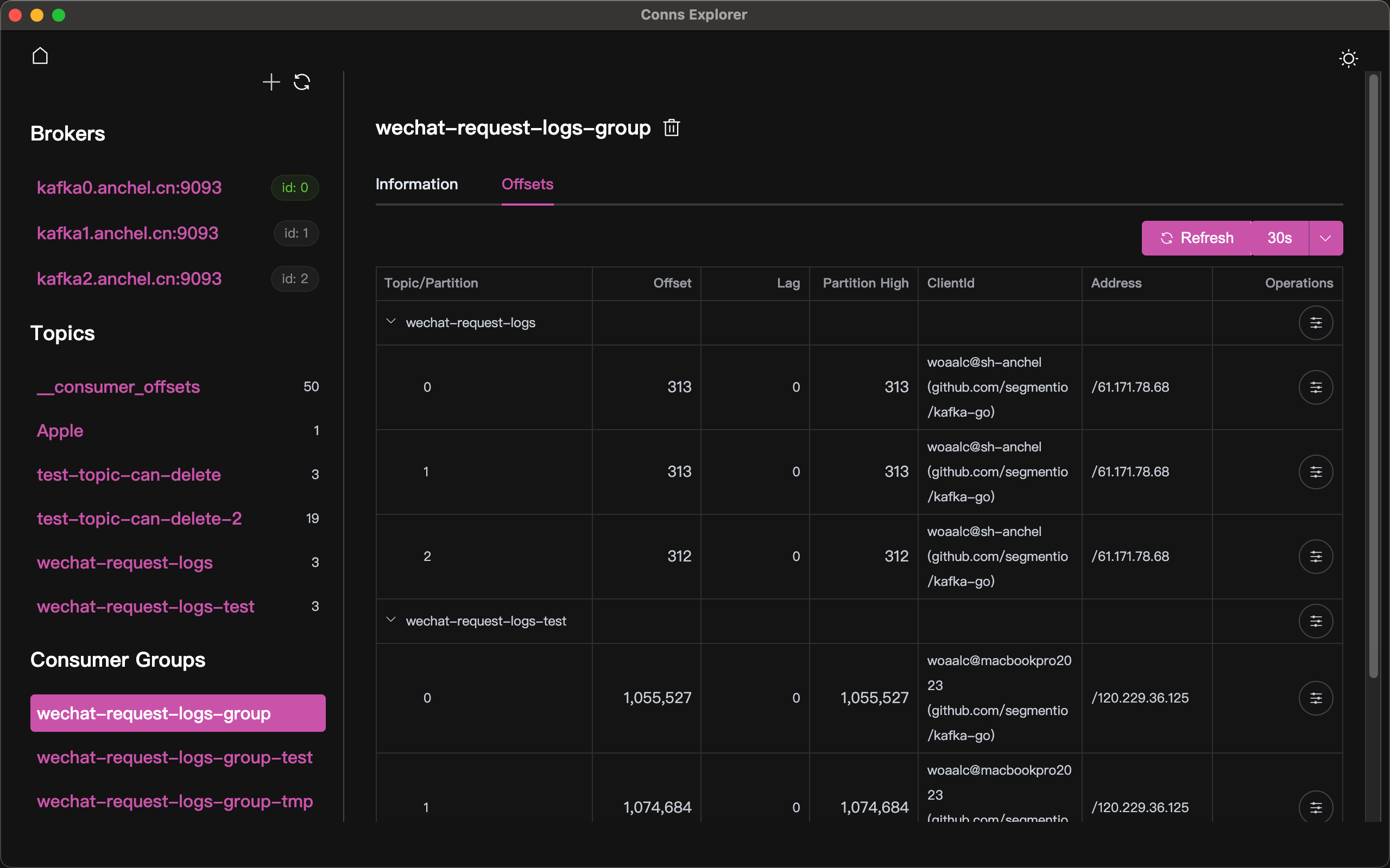 开源了一个kafka GUI客户端 - anchel - 博客园