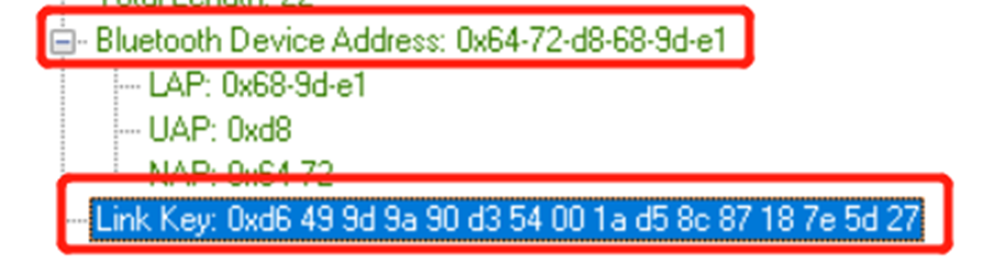 从HCI.log 获取Link Key和耳机地址的两种方法 - AL_1S - 博客园