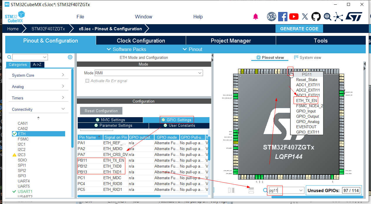 第5章 STM32CUBE RMII配置和LWIP配置 - 夏影~ - 博客园