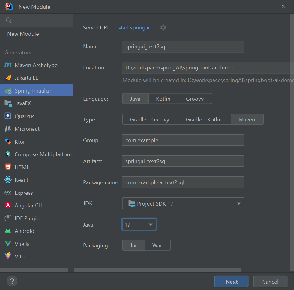 一、使用Spring AI 实现 Text2Sql 自然语言查询数据（准备工作） - 老羅 - 博客园