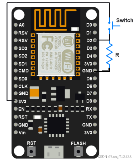 Arduino Esp8266 Gpio(中断或轮询) Chhc 博客园