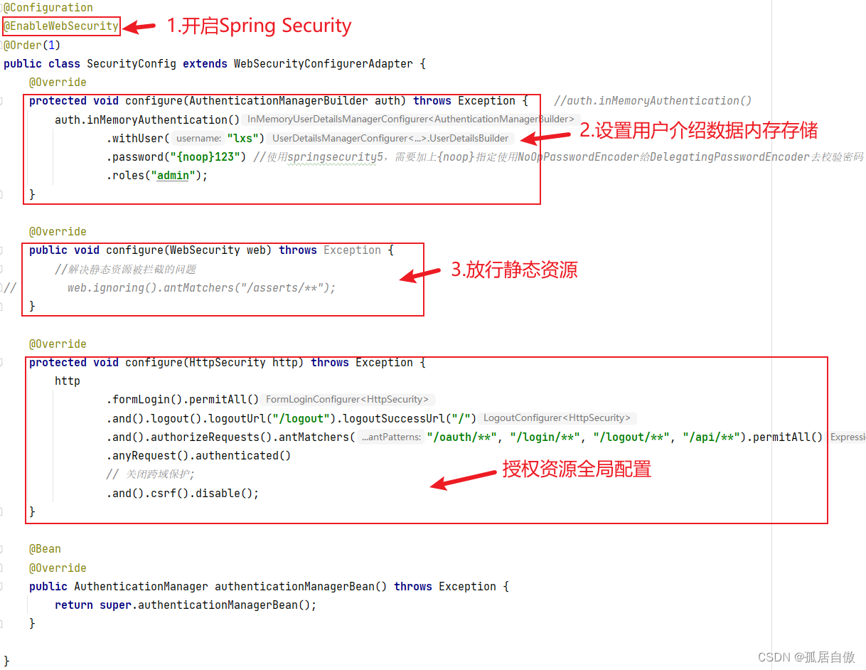 Spring Security OAuth2登录+四种授权模式 - CharyGao - 博客园