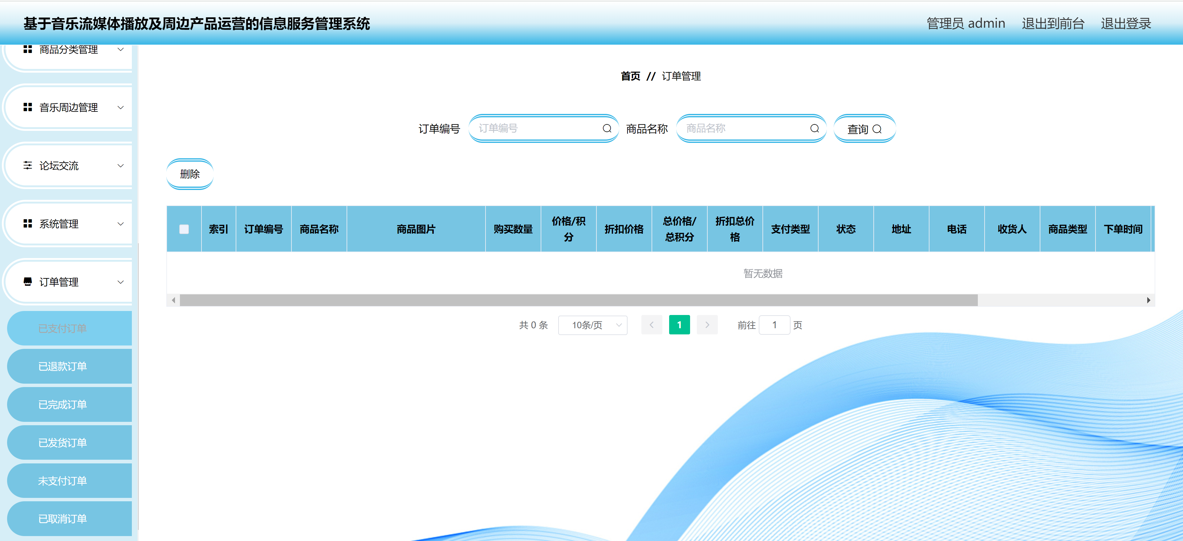 GitHub - SimpleGraduationProjects/MusicPlaybackManagementSystem: 音乐播放管理系统-毕业设计