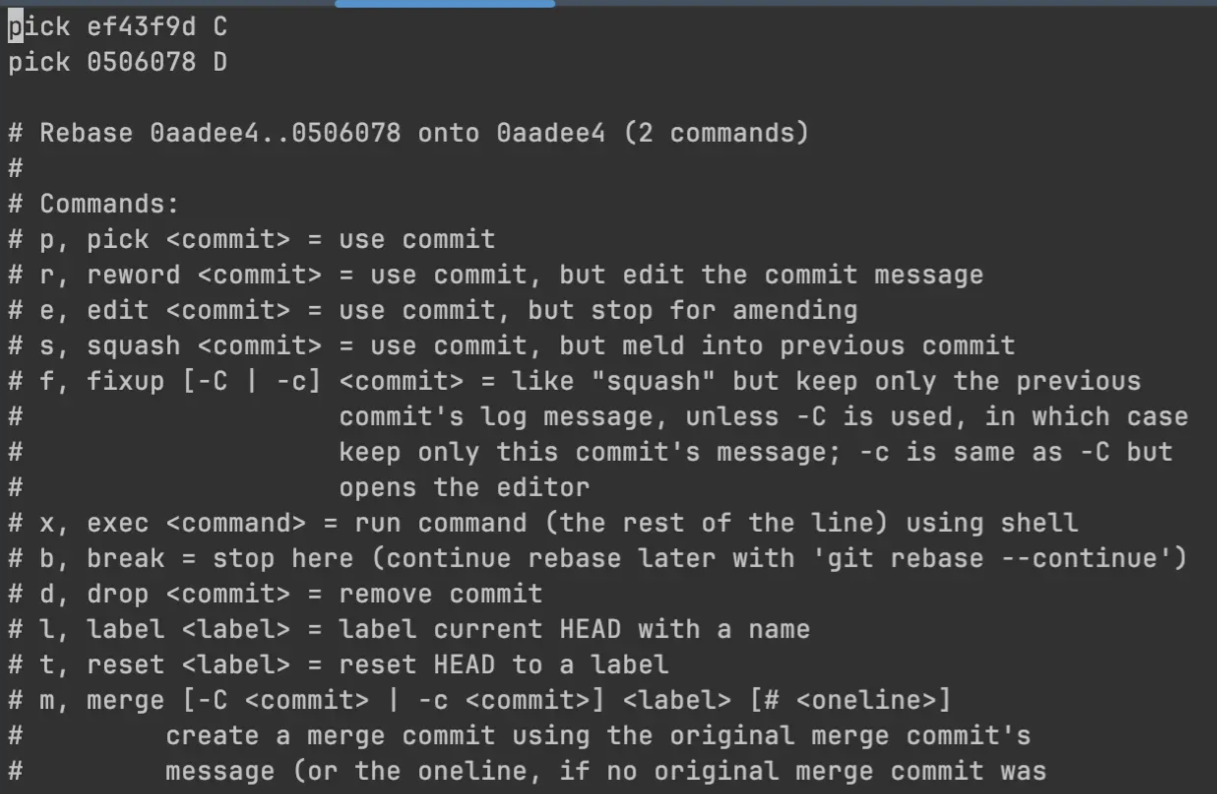 git删除中间的已push的commit记录 - 李小菜丶 - 博客园