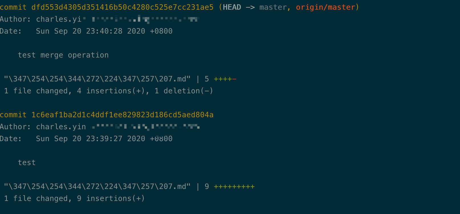git log 三种最实用的方法 - 李小菜丶 - 博客园