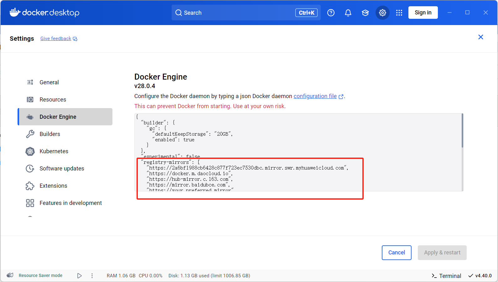 Docker拉取报错： "https://registry-1.docker.io/v2/" - wuch - 博客园