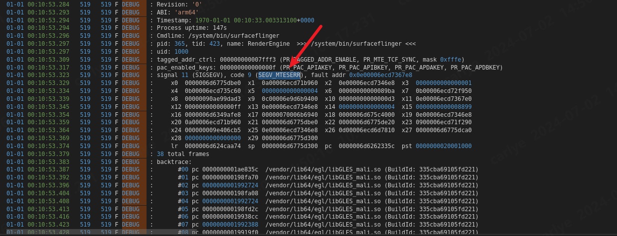 Android MTE(Memory Tagging Extension) - 青山牧云人 - 博客园