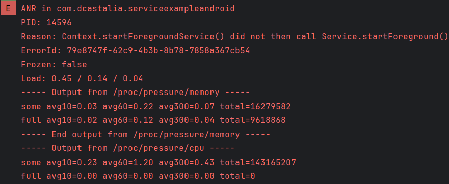 Android:记录报错 Context.startForegroundService() did not then call Service.startForeground() - le ...