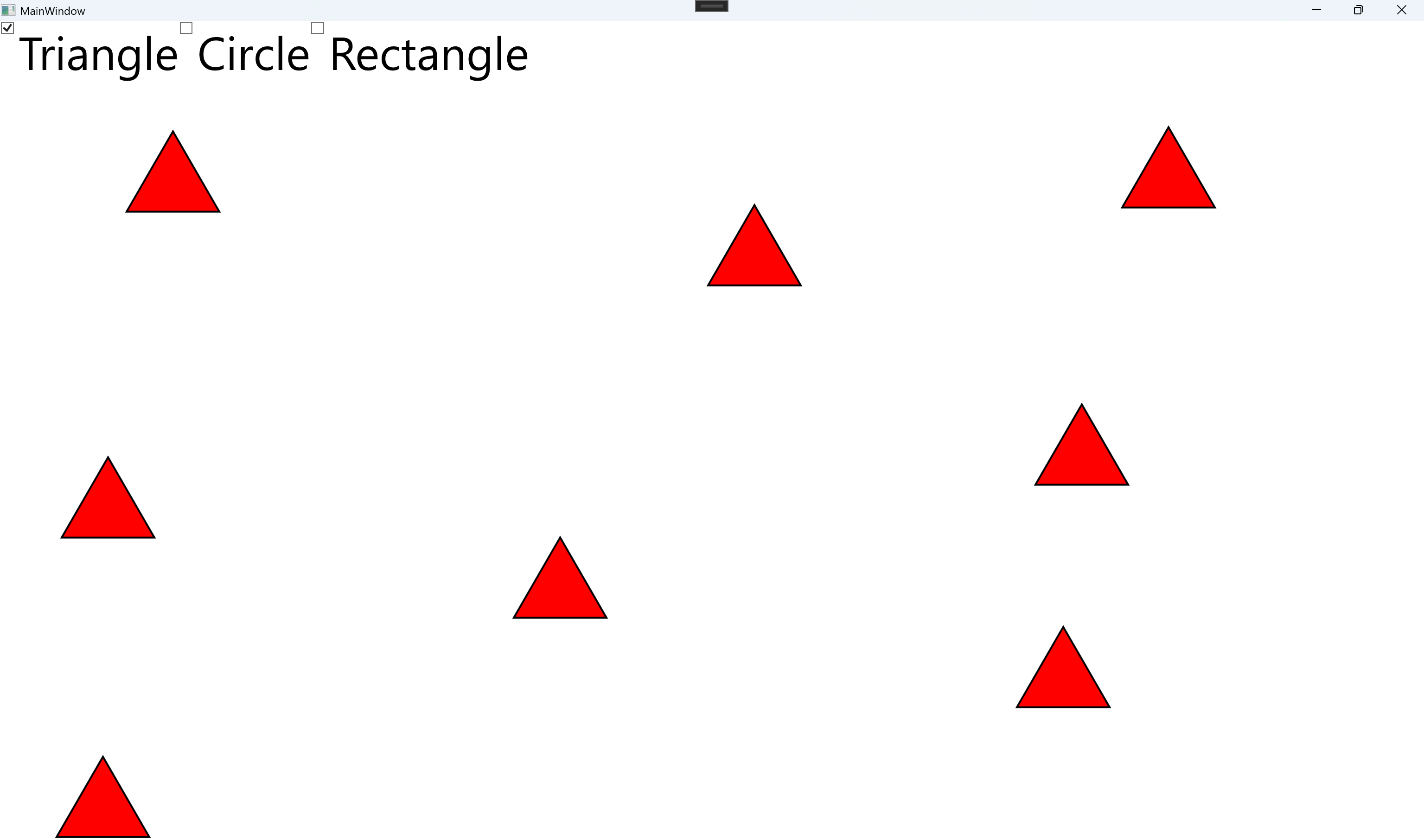 WPF Canvas draw circle,triangle,rectangle such as mark - FredGrit - 博客园